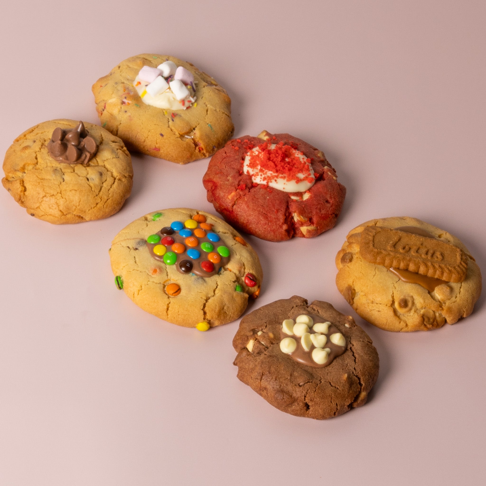 Box of 6 Cookies - Nut Free – Daily Dough Co